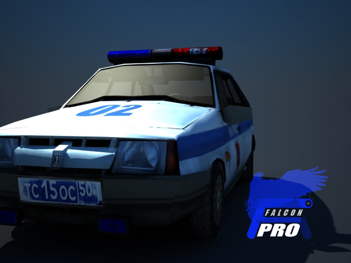 Lada9 Russian Police Car Max