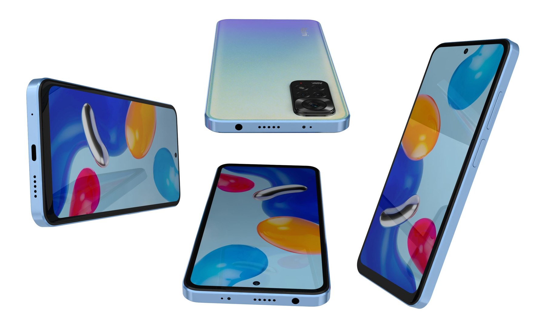 Xiaomi Redmi Note 11 Pearl White 3D model - TurboSquid 1854067