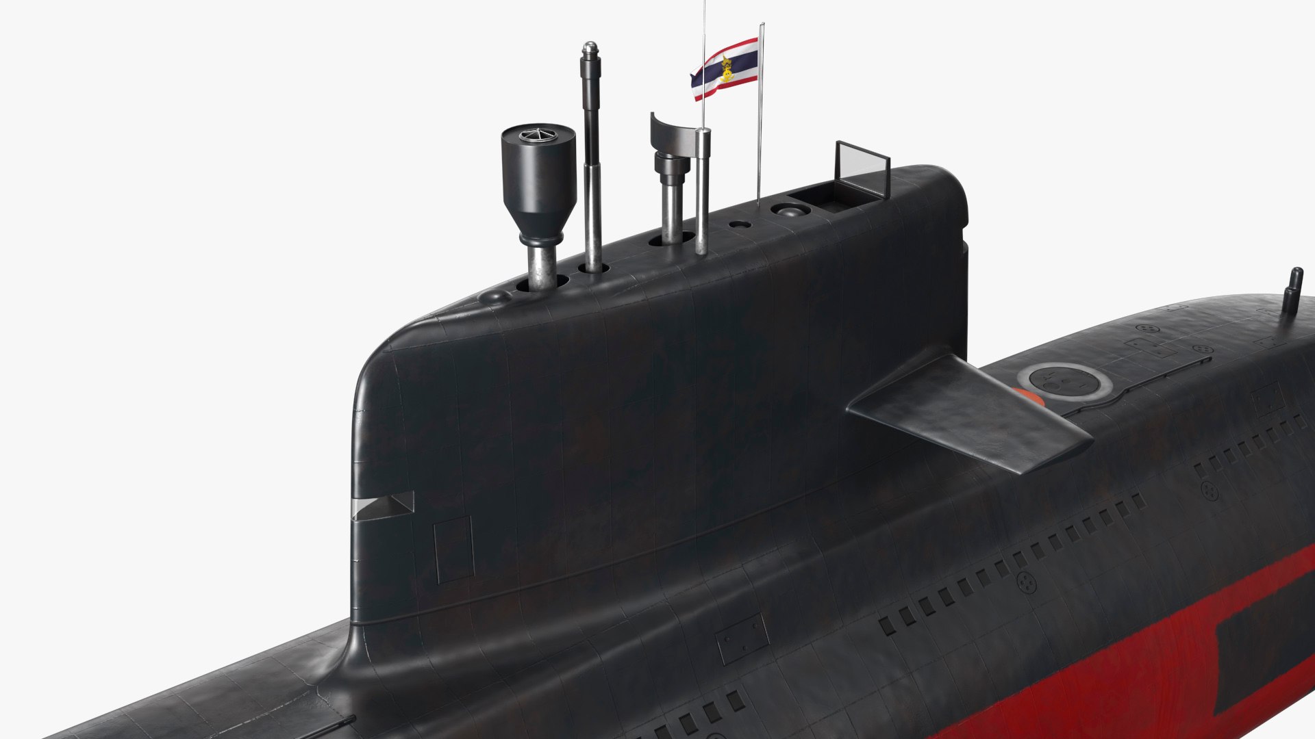 3D Model Thai Navy Attack Submarine Type 039A - TurboSquid 2418858