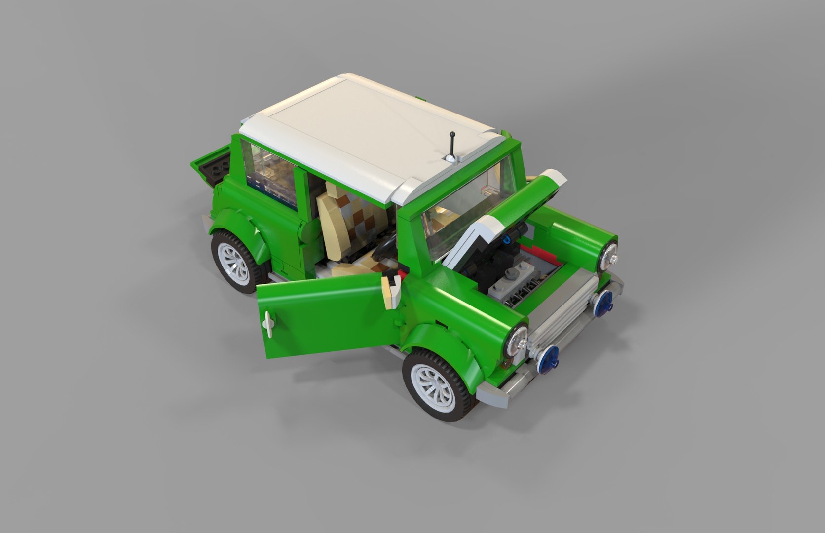 3D lego car model - TurboSquid 1198945