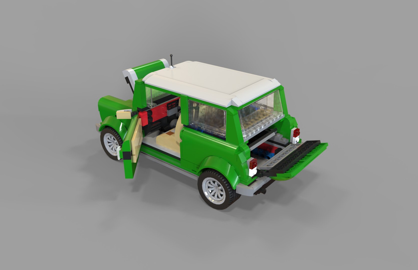 3D lego car model - TurboSquid 1198945