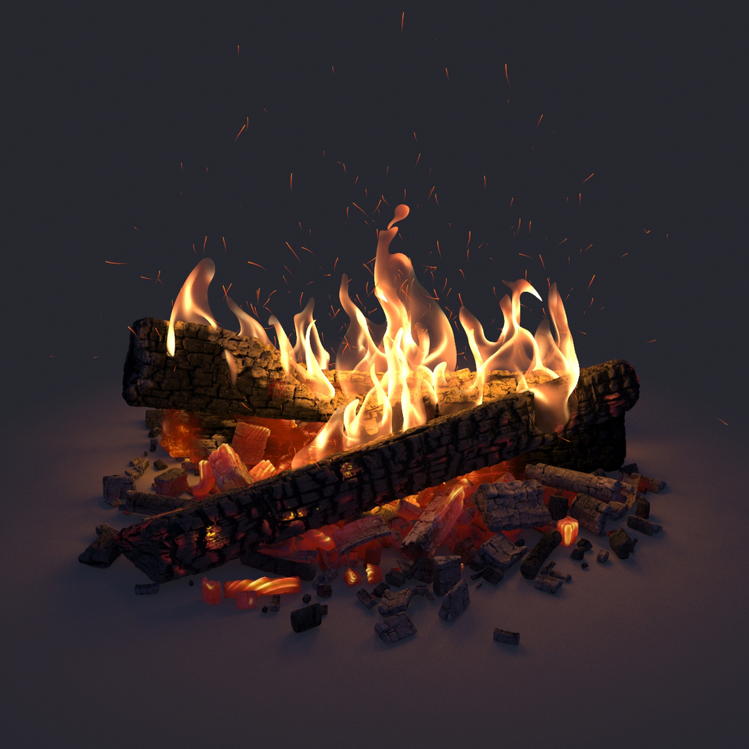 3D model campfire camp - TurboSquid 1257492