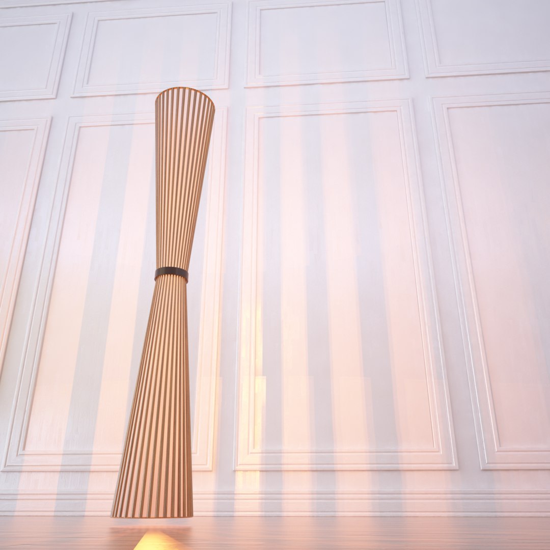 Barasti Lamp 3d Model
