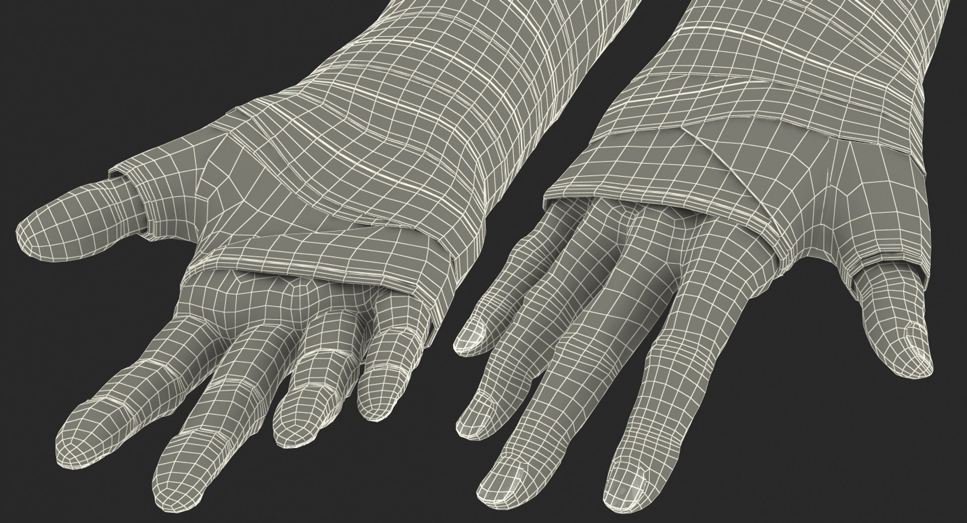 Fiberglass Cast Wrist Model - TurboSquid 1230113