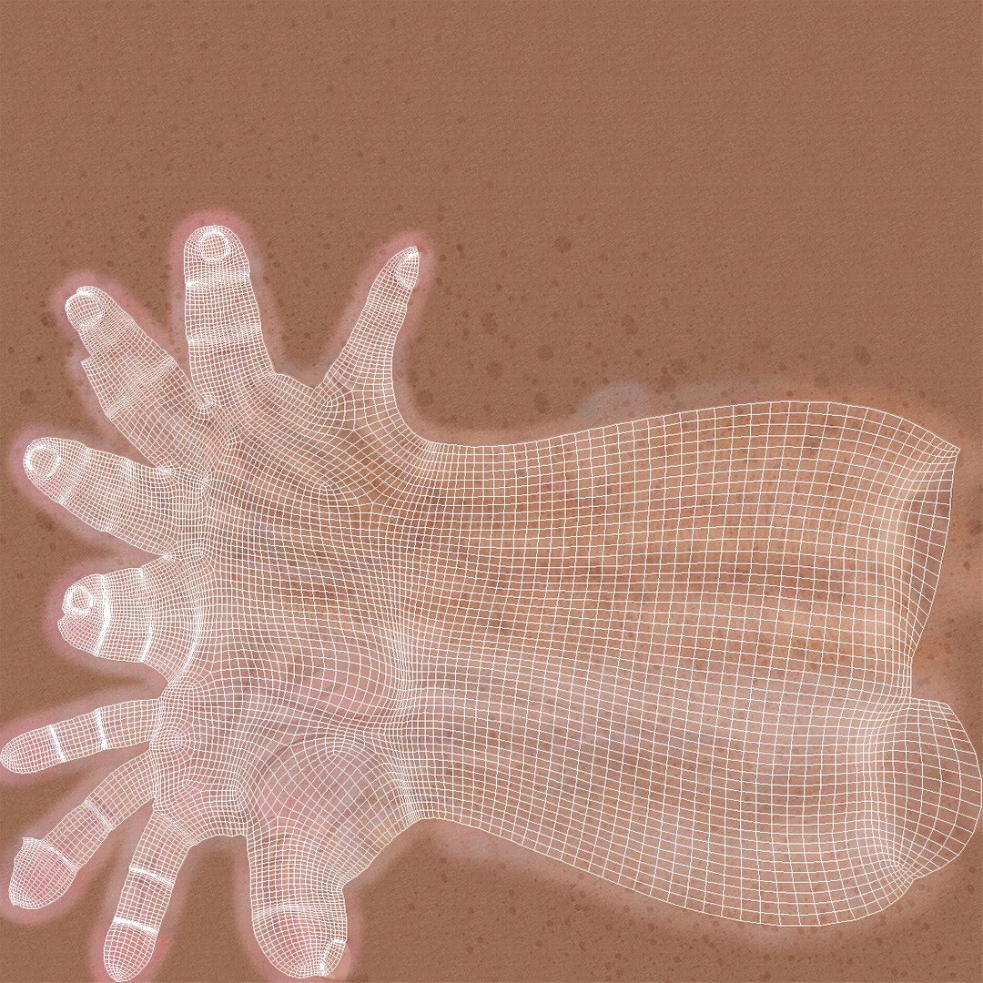 Fiberglass Cast Wrist Model - TurboSquid 1230113