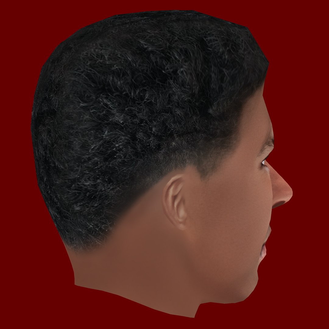 3D Vinicius Junior Head - Low Poly Head For Game - TurboSquid 2204720