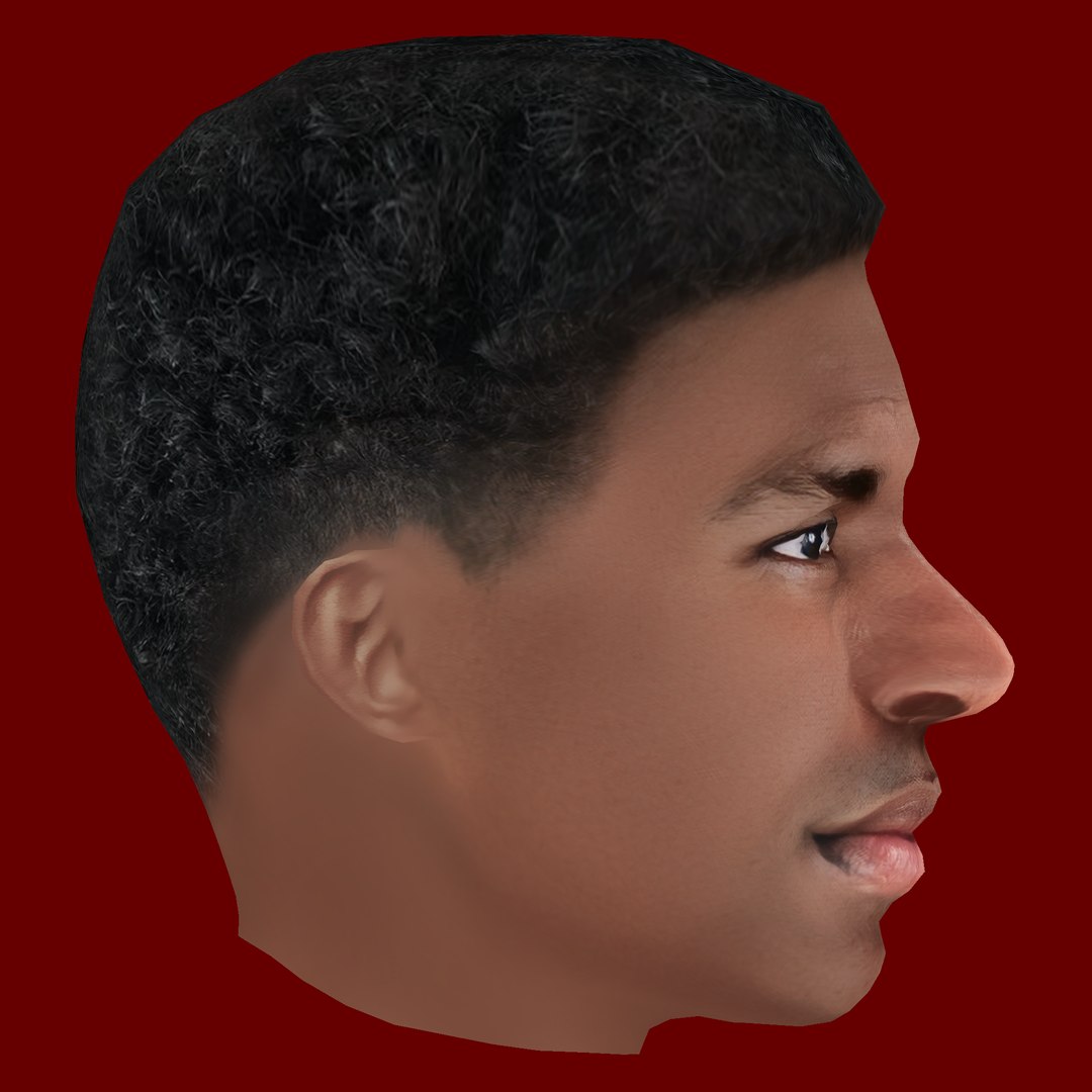 3D Vinicius Junior Head - Low Poly Head For Game - TurboSquid 2204720
