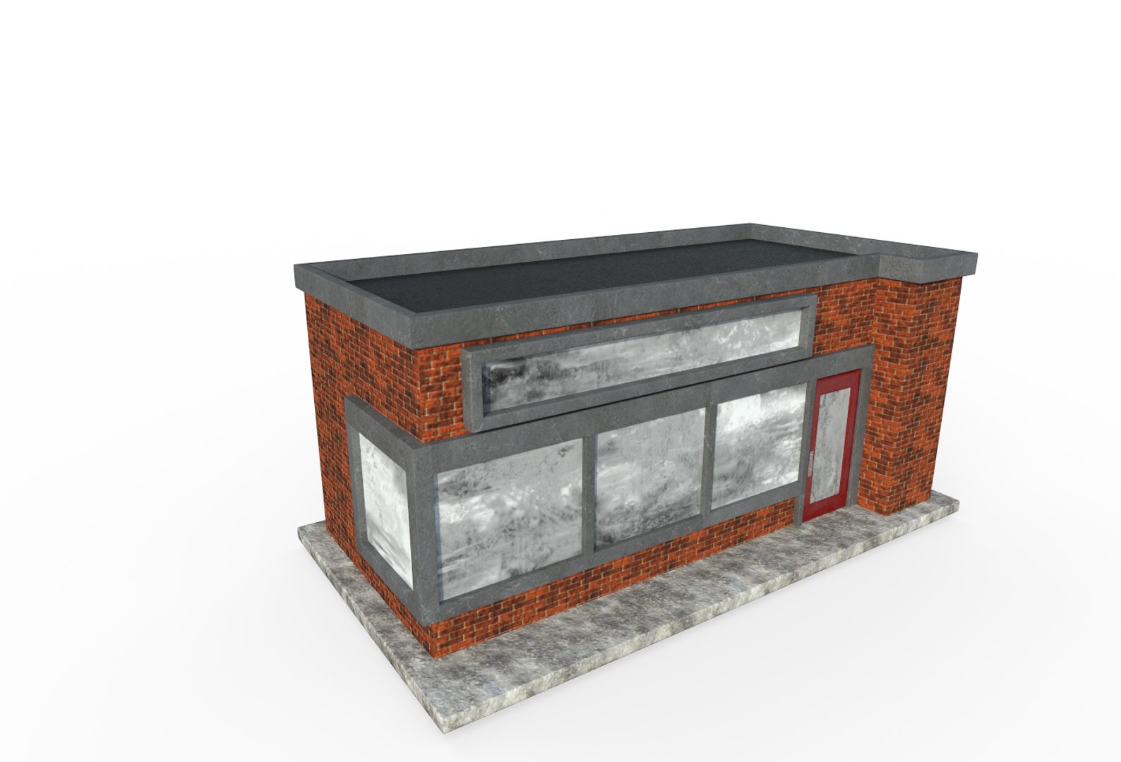 3D retail store model - TurboSquid 1518667