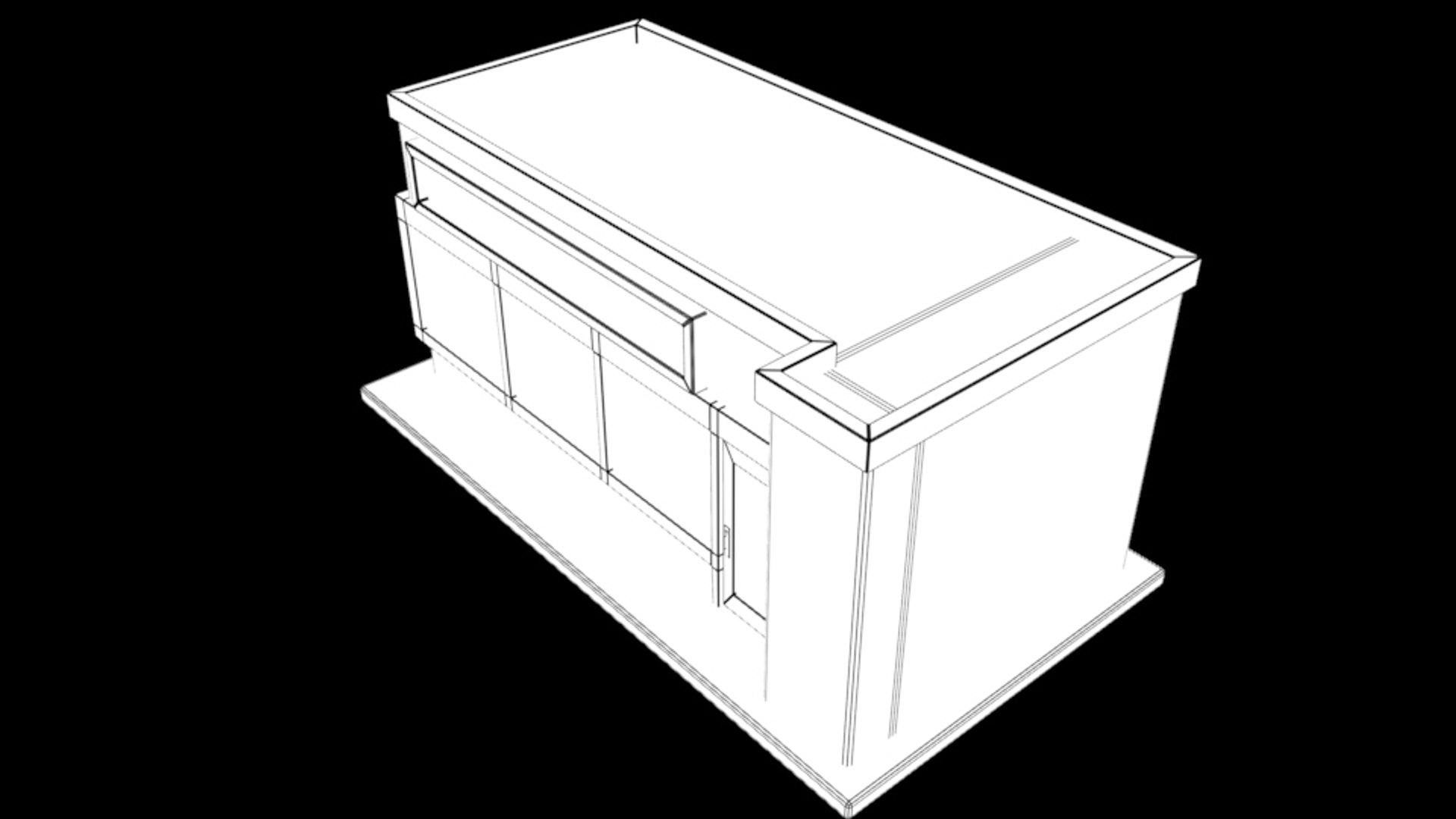 3D retail store model - TurboSquid 1518667