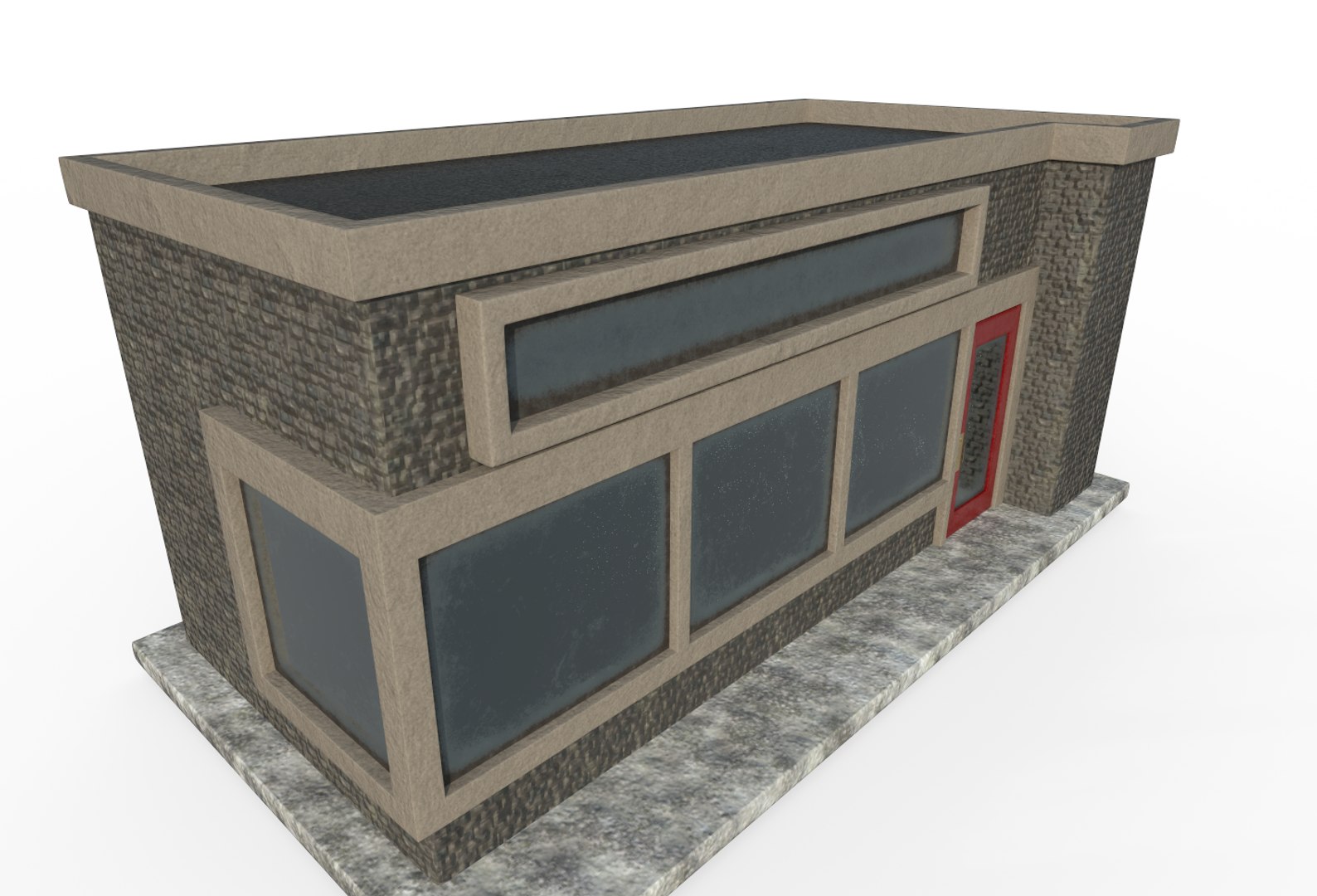 3D retail store model - TurboSquid 1518667