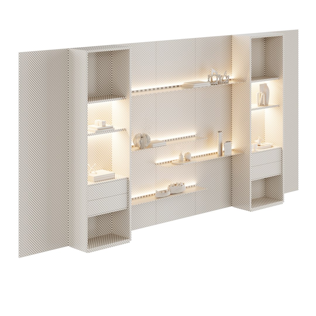 Poliform Wall System 3D Model - TurboSquid 2346646