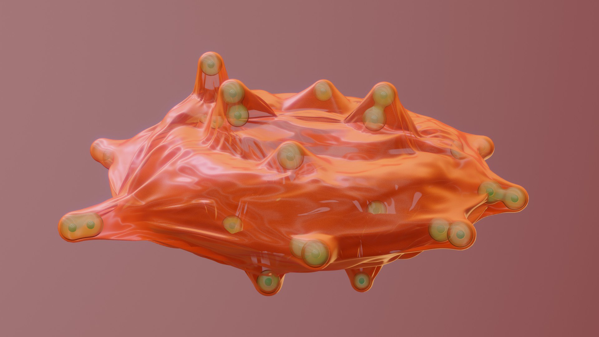Blood Cell Transformation To Echinocyte 3D Model - TurboSquid 2064929