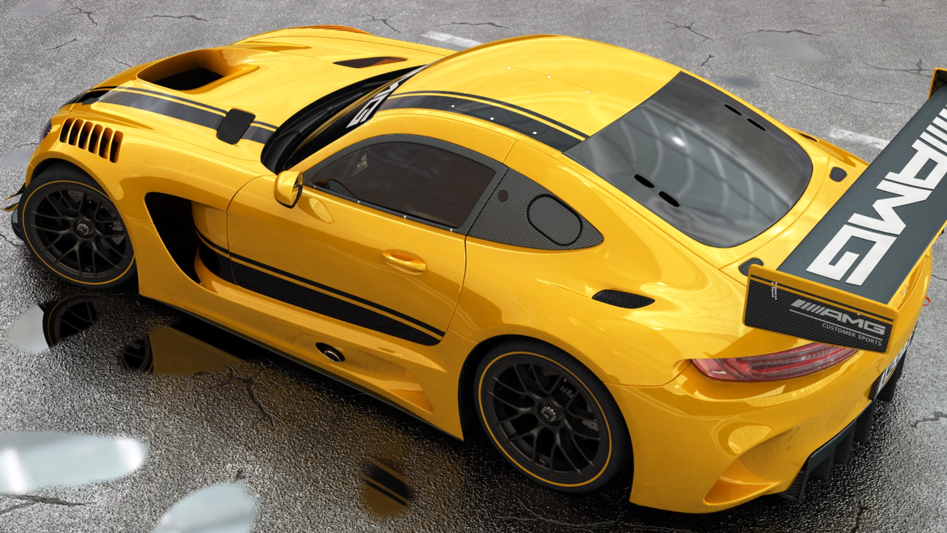 3d Mercedes-benz Amg 2017 Gt3