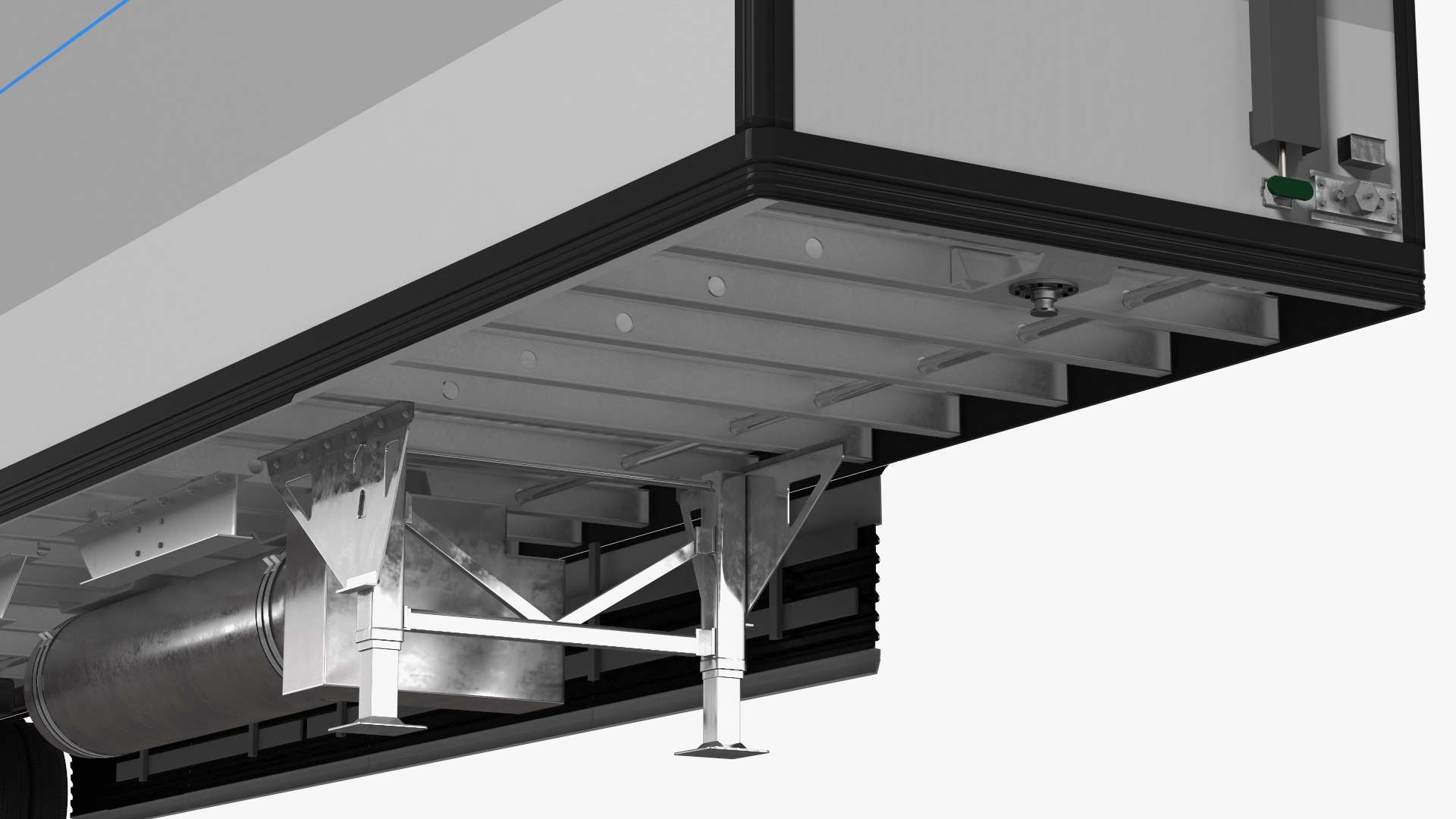 3D Hyundai HDC-6 Cargo Trailer - TurboSquid 2164094