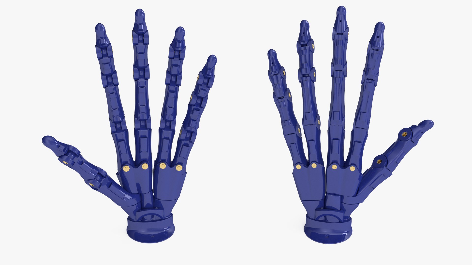 Robotic Arm Blue 3D Model - TurboSquid 2234704
