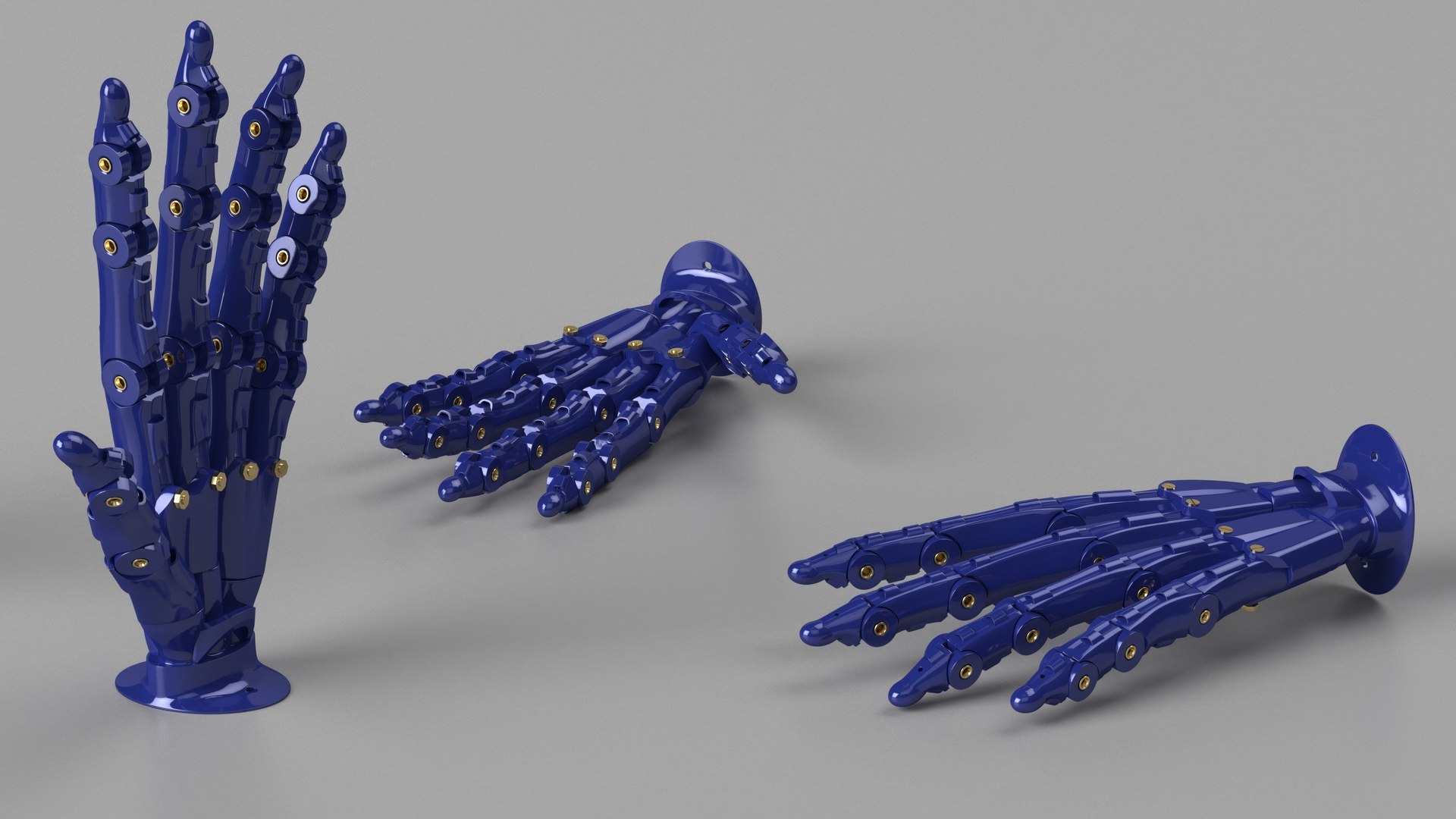 Robotic Arm Blue 3D Model - TurboSquid 2234704