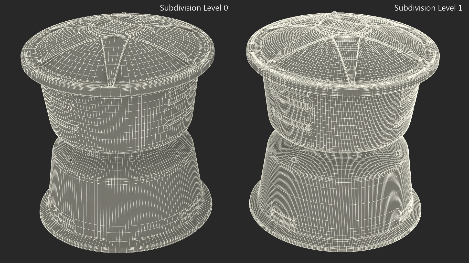 Impact Attenuator Combination Barrel 3D - TurboSquid 2226135
