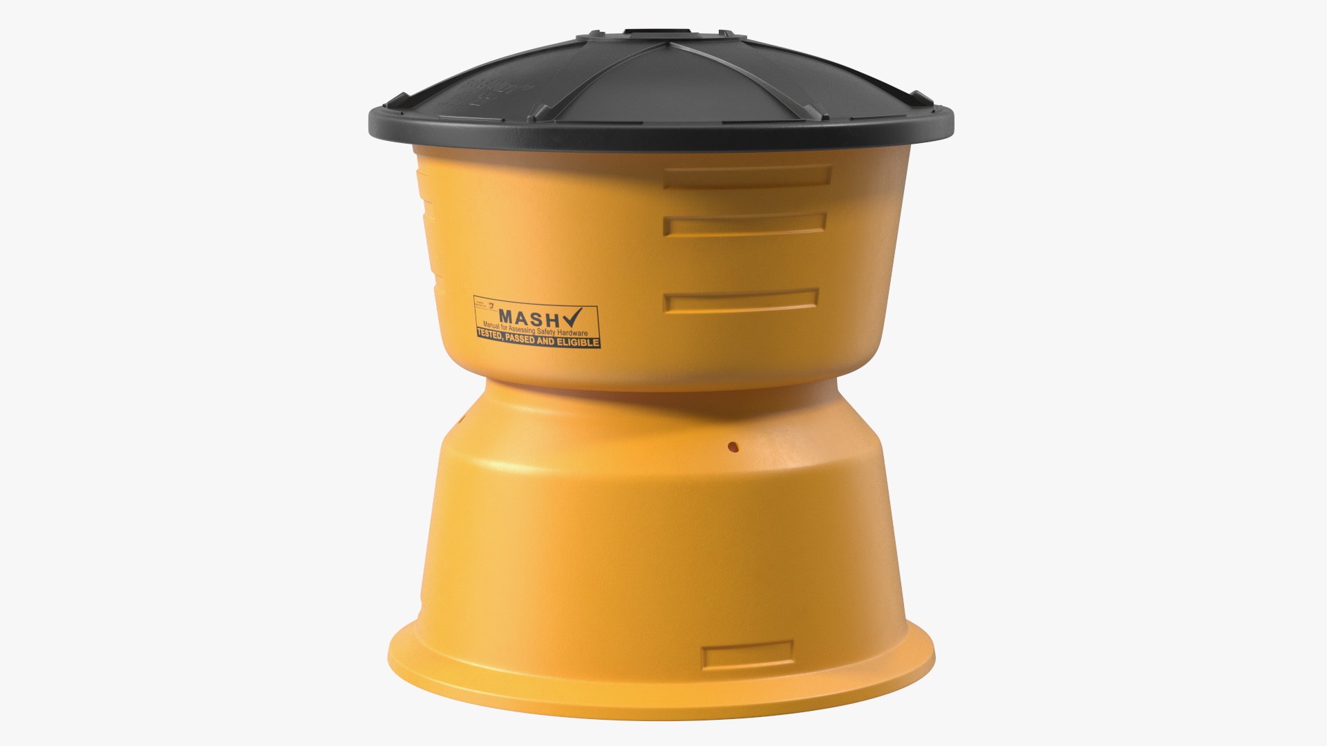 Impact Attenuator Combination Barrel 3D - TurboSquid 2226135