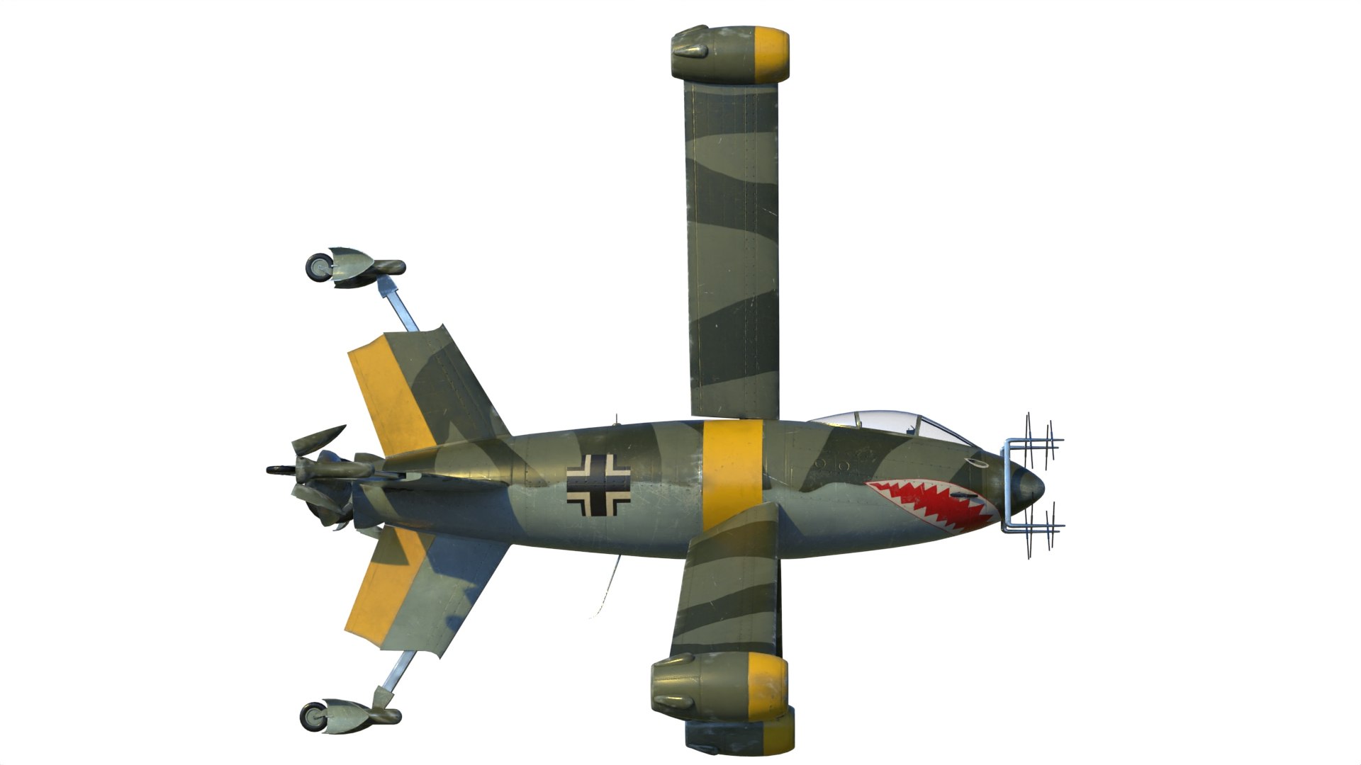 Focke Wulf Triebflugel 3D Model - TurboSquid 1871131