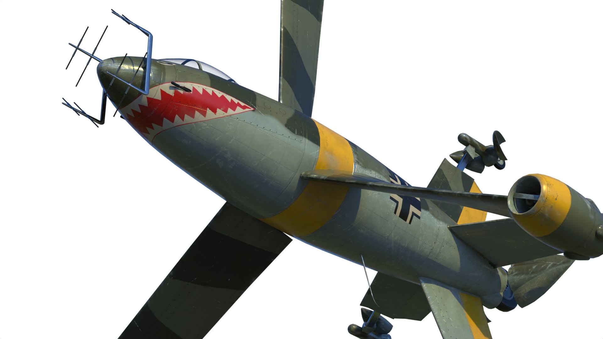 Focke Wulf Triebflugel 3D Model - TurboSquid 1871131