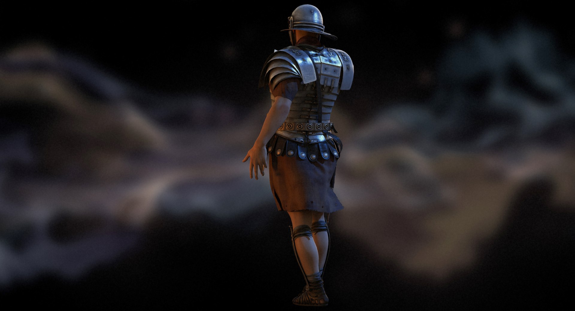 3d Model Realistic Roman Soldier