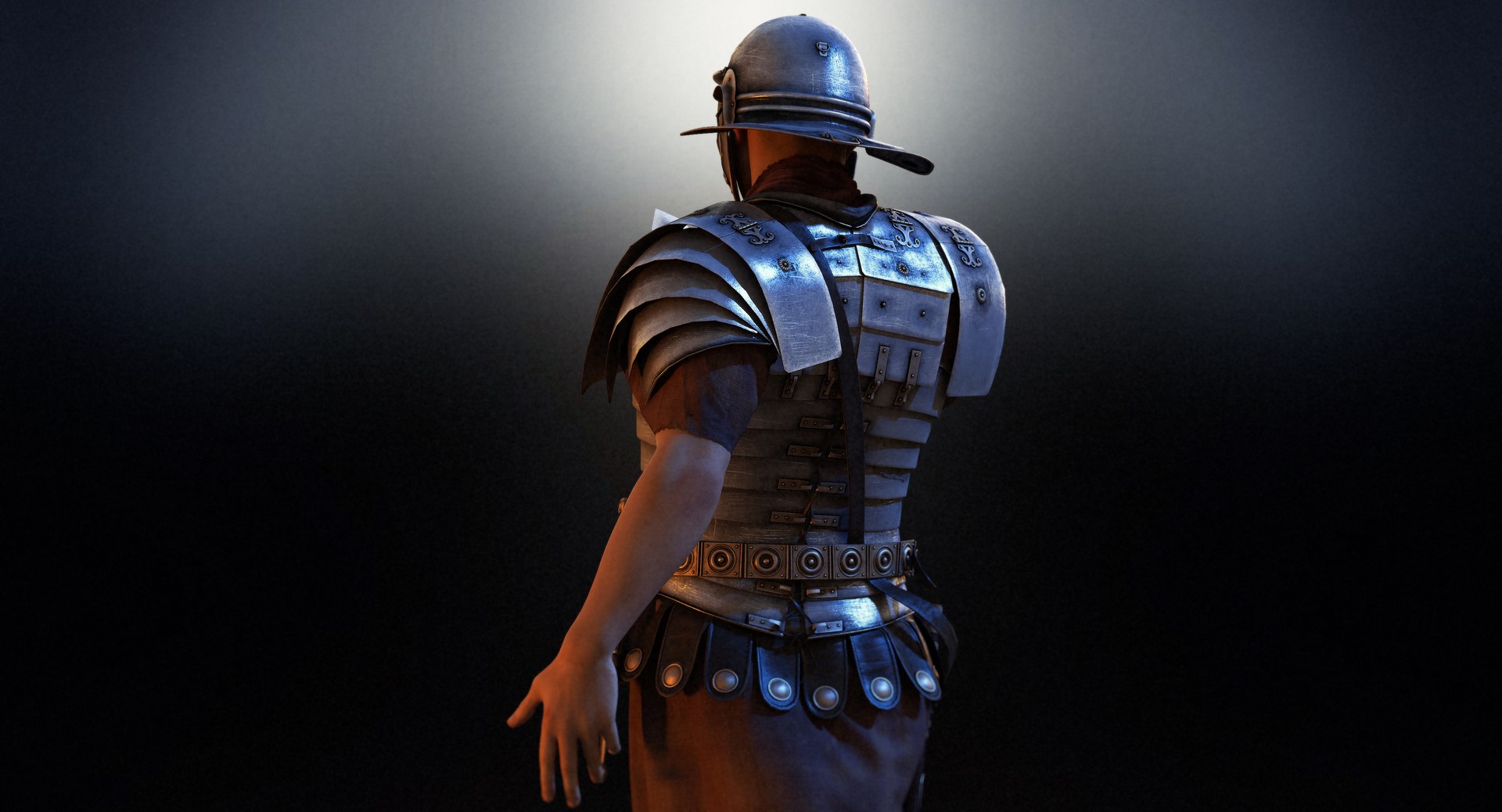 3d Model Realistic Roman Soldier