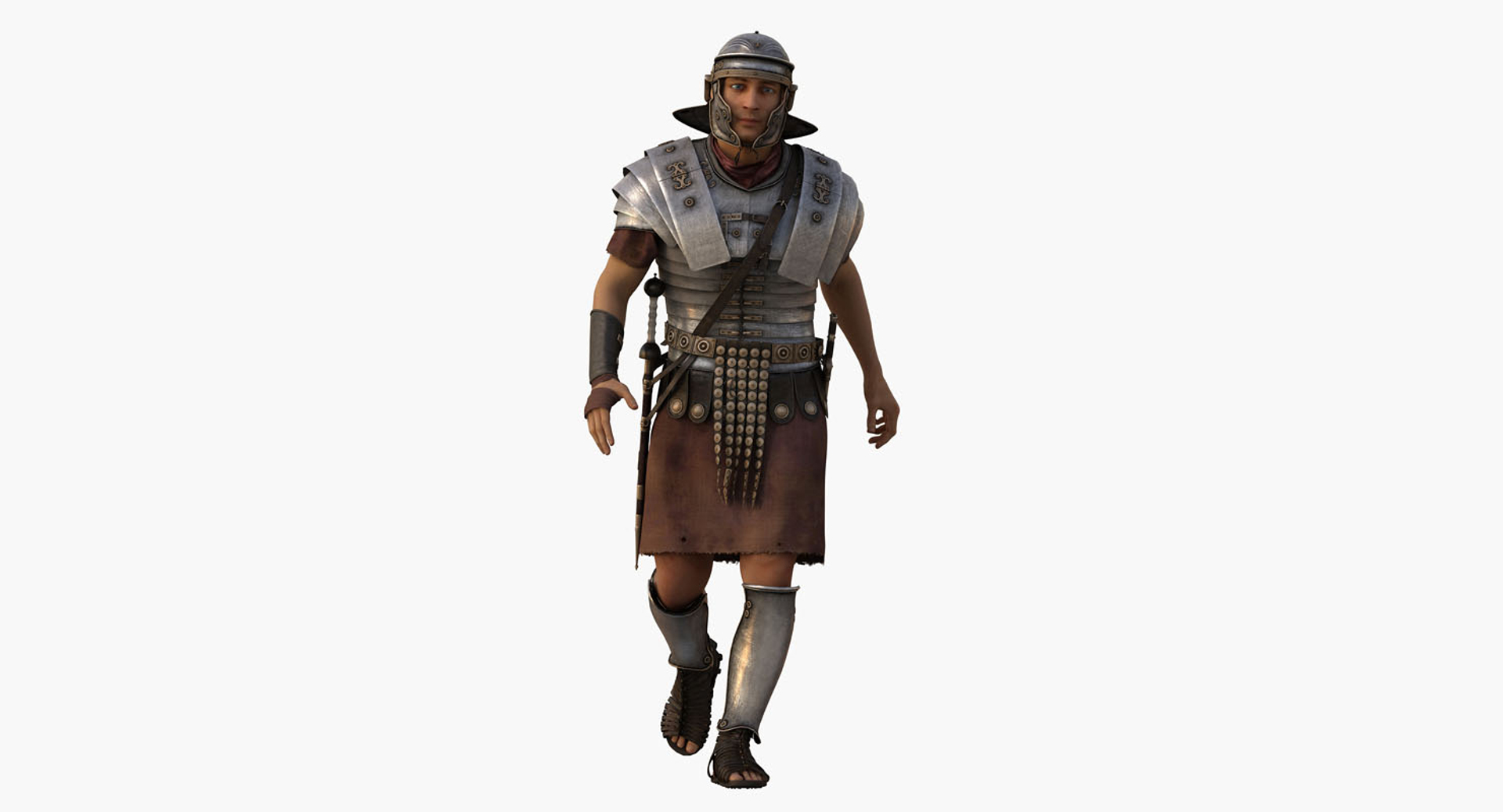 3d Model Realistic Roman Soldier