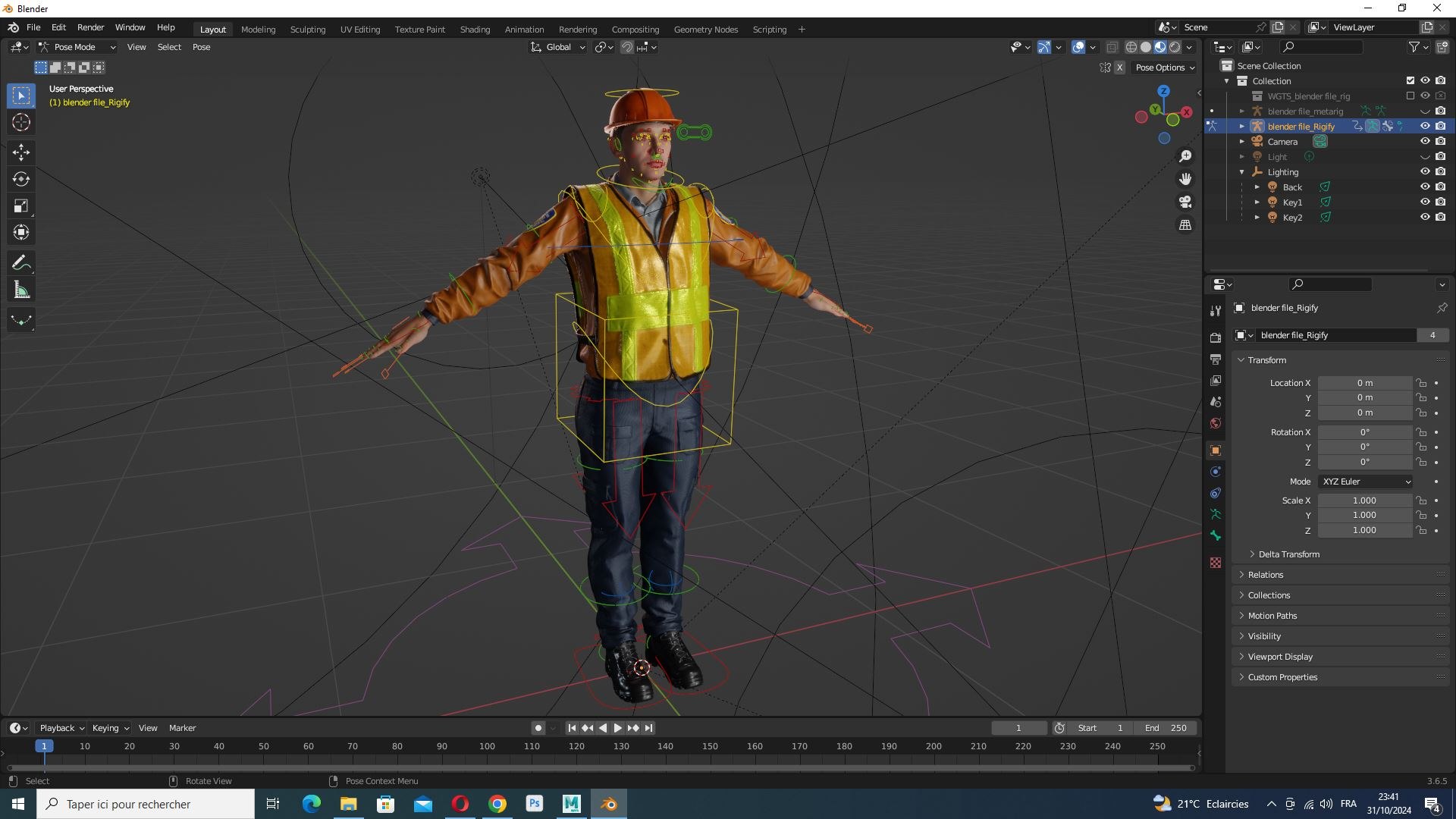 3D Construction Worker Men Engineer Ready - TurboSquid 2328393