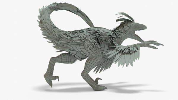 modelo 3d Pyroraptor Rigged Basemesh - TurboSquid 2100206