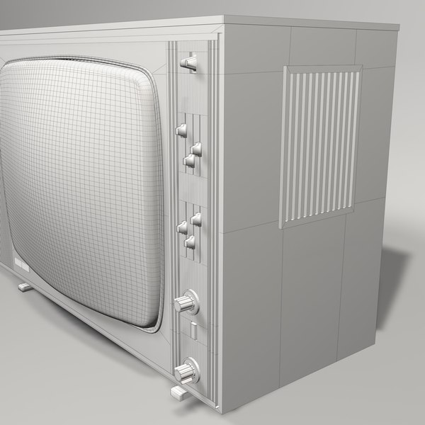 Free 3D tv set rubin 714 - TurboSquid 1591336