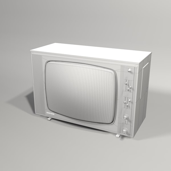 Free 3D tv set rubin 714 - TurboSquid 1591336