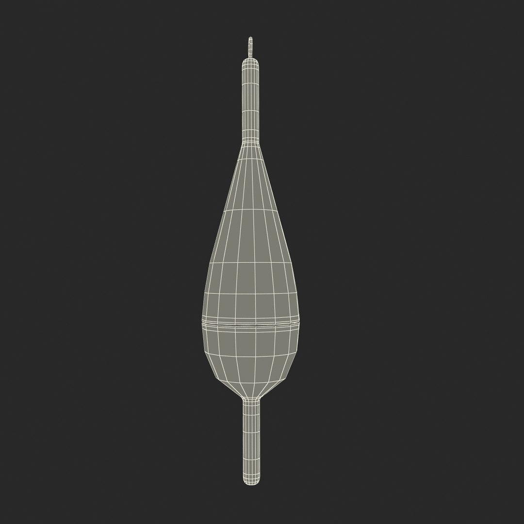 3d Model Of Fishing Float Modeled