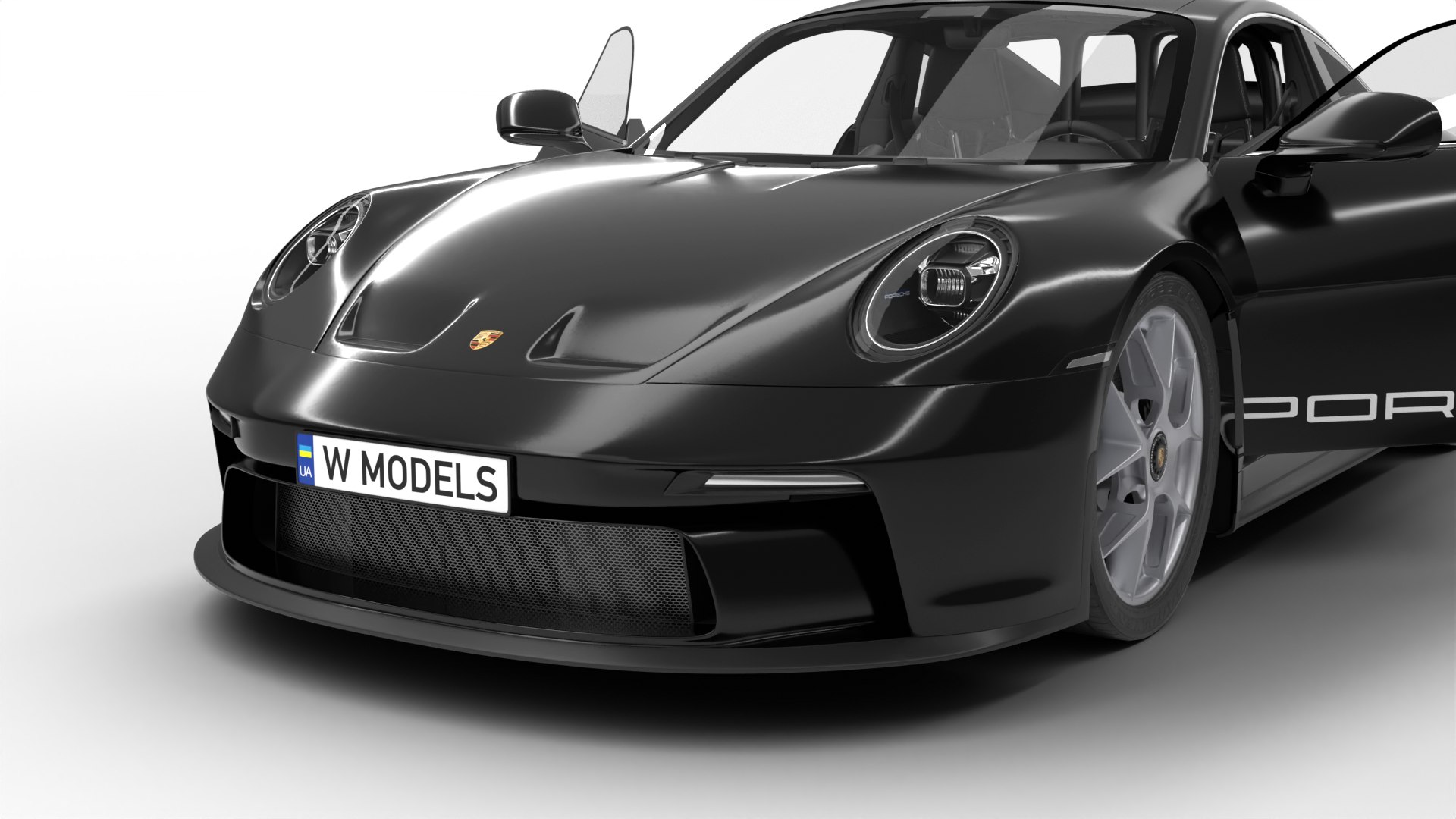 3D Model Porsche 911 S-T 2024 HQ 3d Model - TurboSquid 2275275