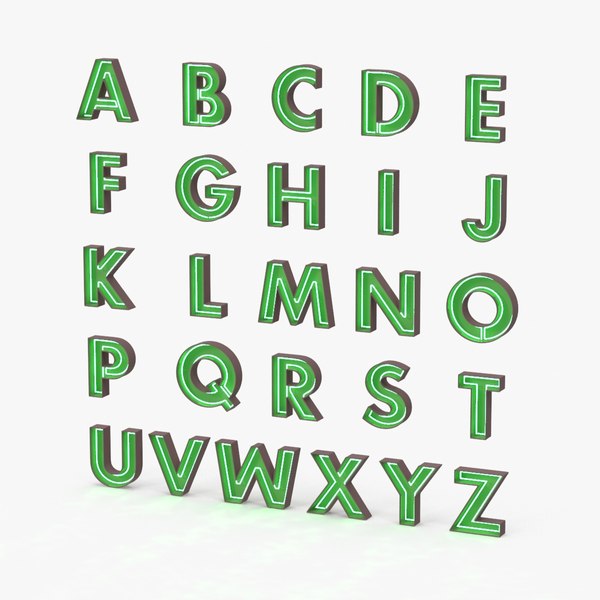 bubble alphabet letters max