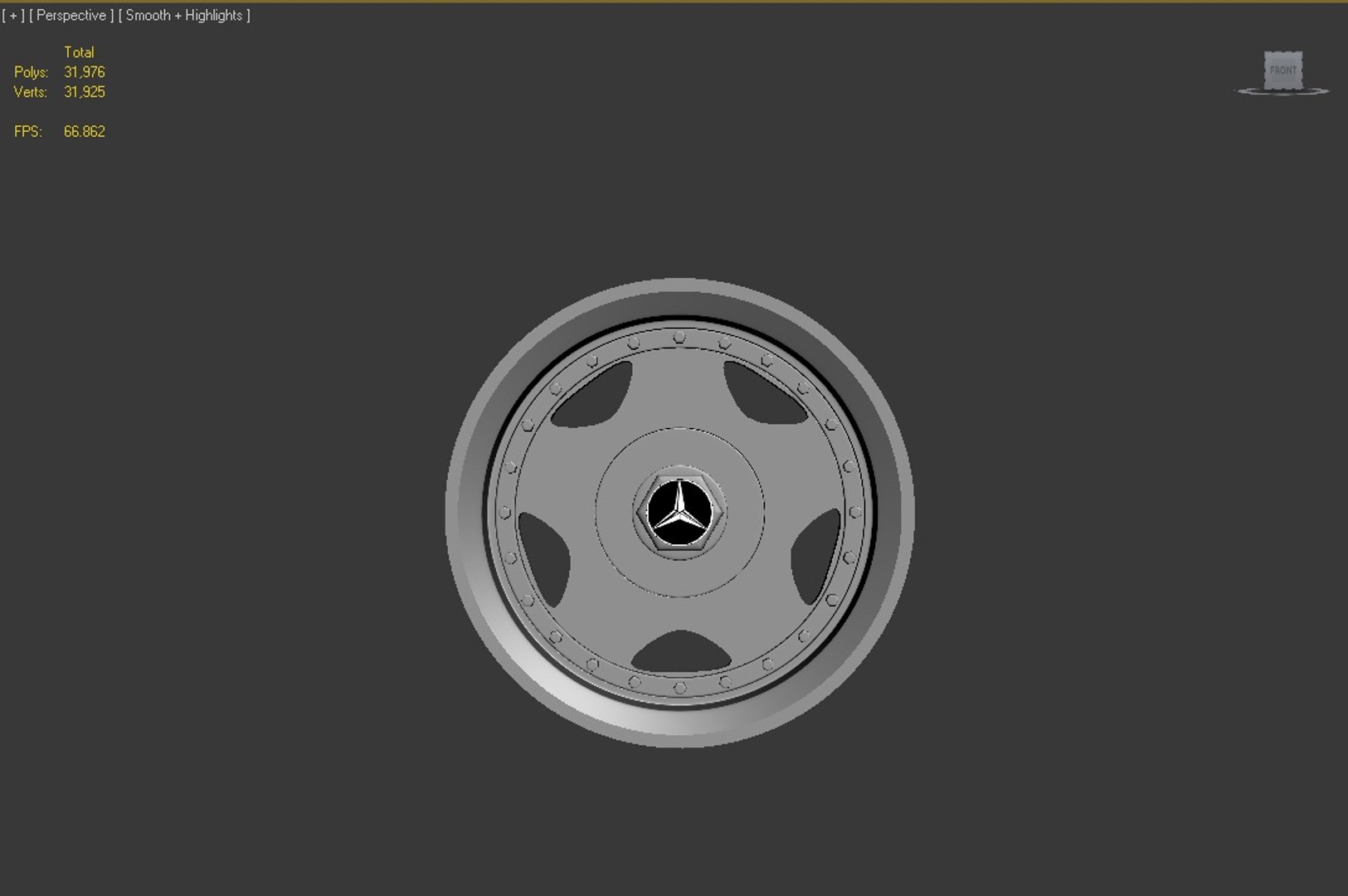 Free Max Mode Mercedes Rim