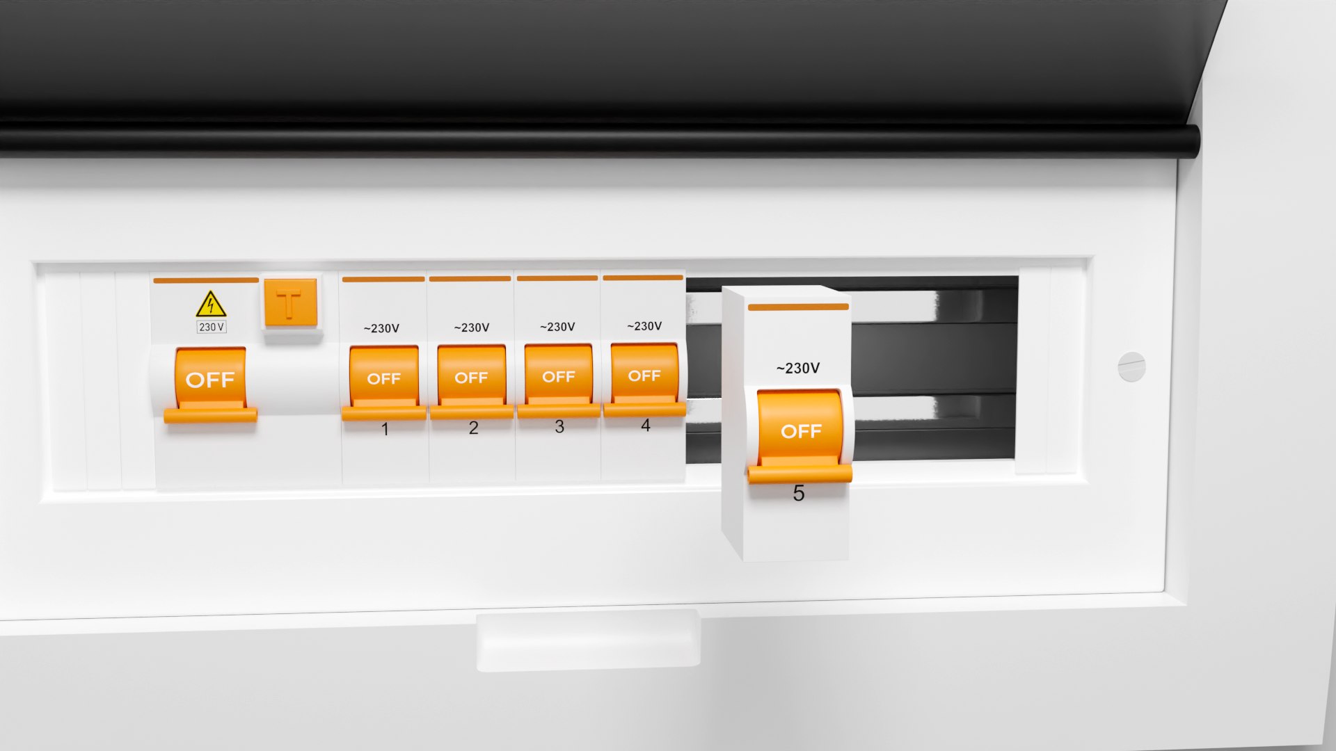 3D Electrical Fuse box model - TurboSquid 2102946