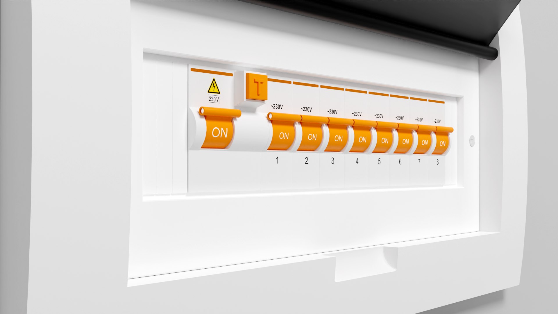 3D Electrical Fuse box model - TurboSquid 2102946