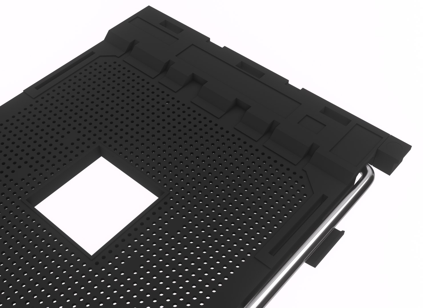 3D AM4 CPU Socket - TurboSquid 1794574