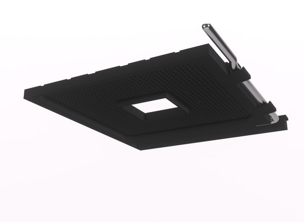 3D AM4 CPU Socket - TurboSquid 1794574