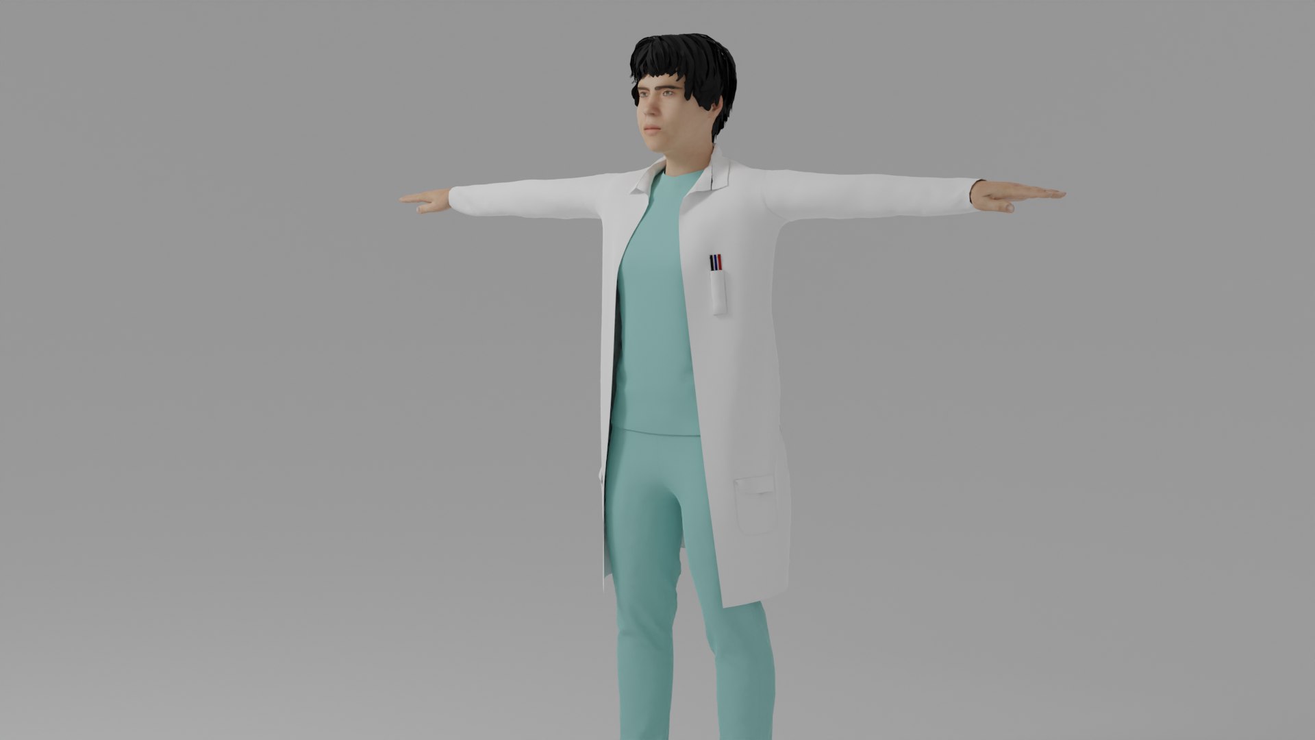 Doctor Man 3D Model - TurboSquid 2041867