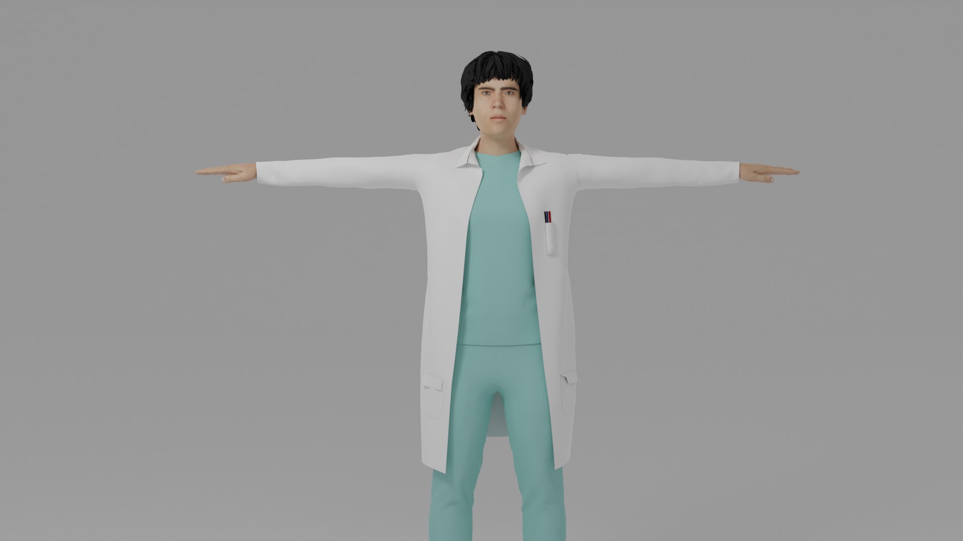 Doctor Man 3D Model - TurboSquid 2041867