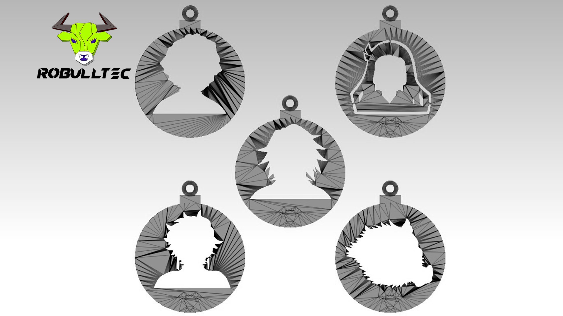 3D Model Christmas Ball Demon Slayer - TurboSquid 2235754