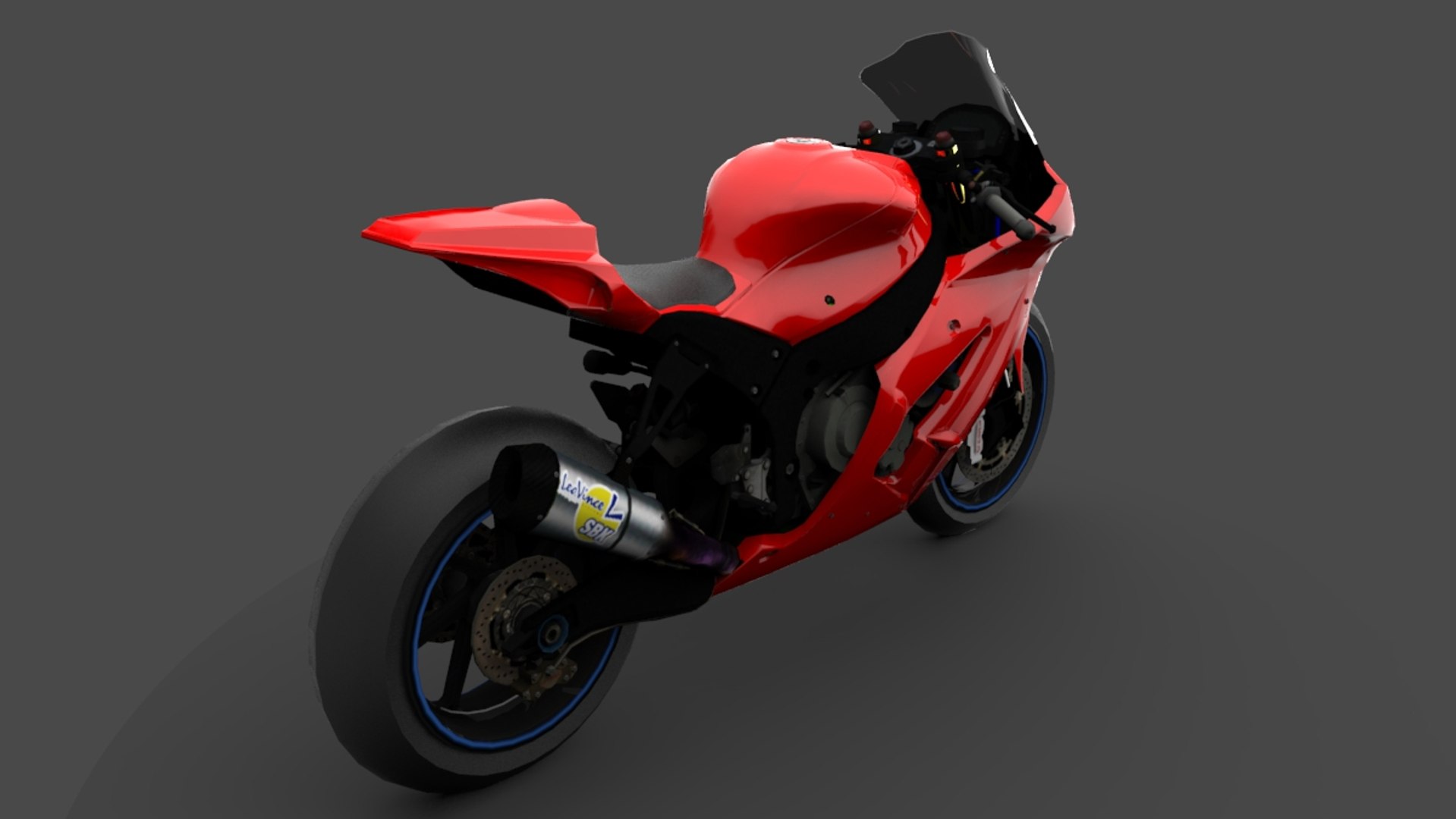 3D Model Motorcycle Racer - TurboSquid 1235704