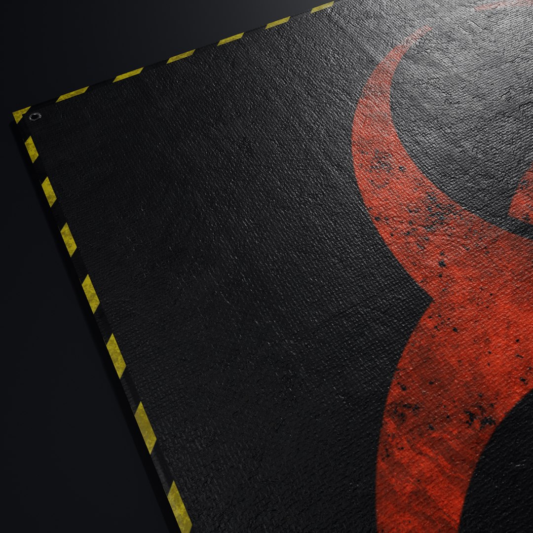 3D Tarpaulin Biohazard - TurboSquid 1379184