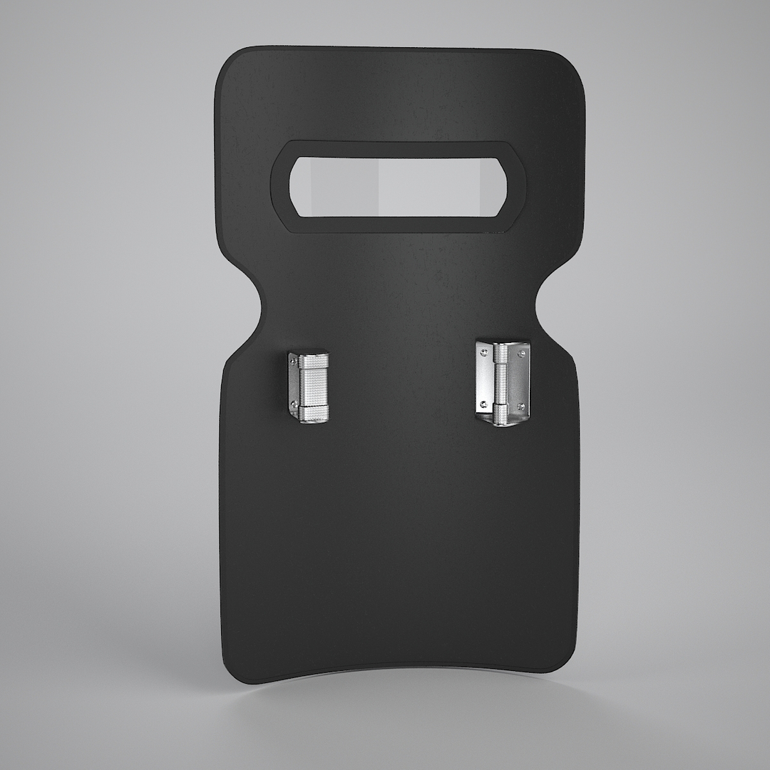 police shield 3d max