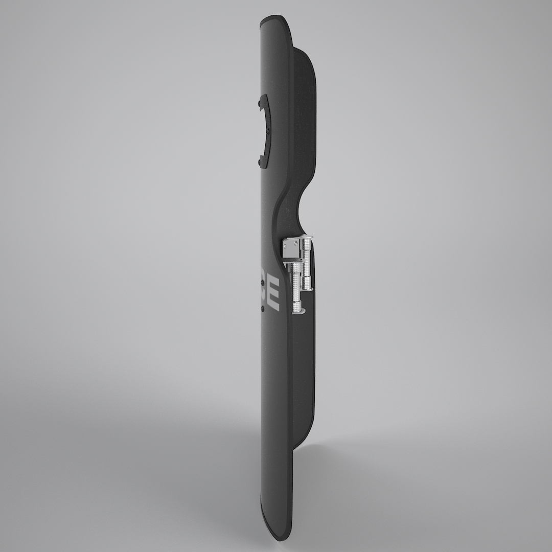 police shield 3d max