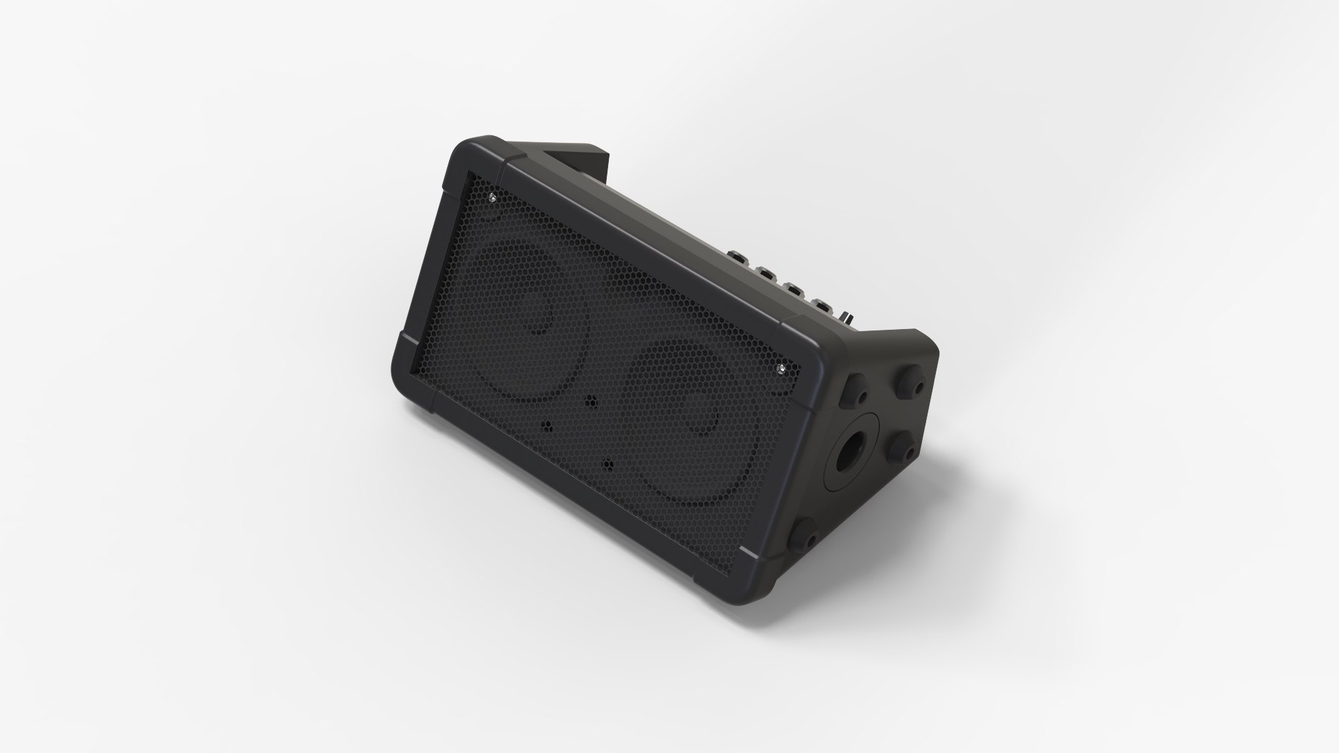Stage Monitor Speaker System 3D model - TurboSquid 1819297