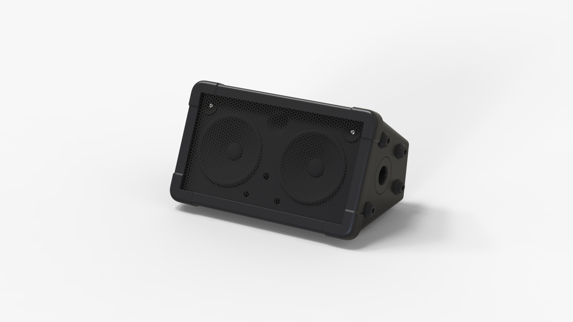Stage Monitor Speaker System 3D model - TurboSquid 1819297