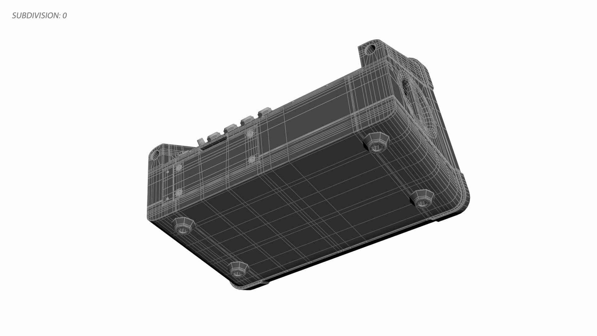 Stage Monitor Speaker System 3D model - TurboSquid 1819297