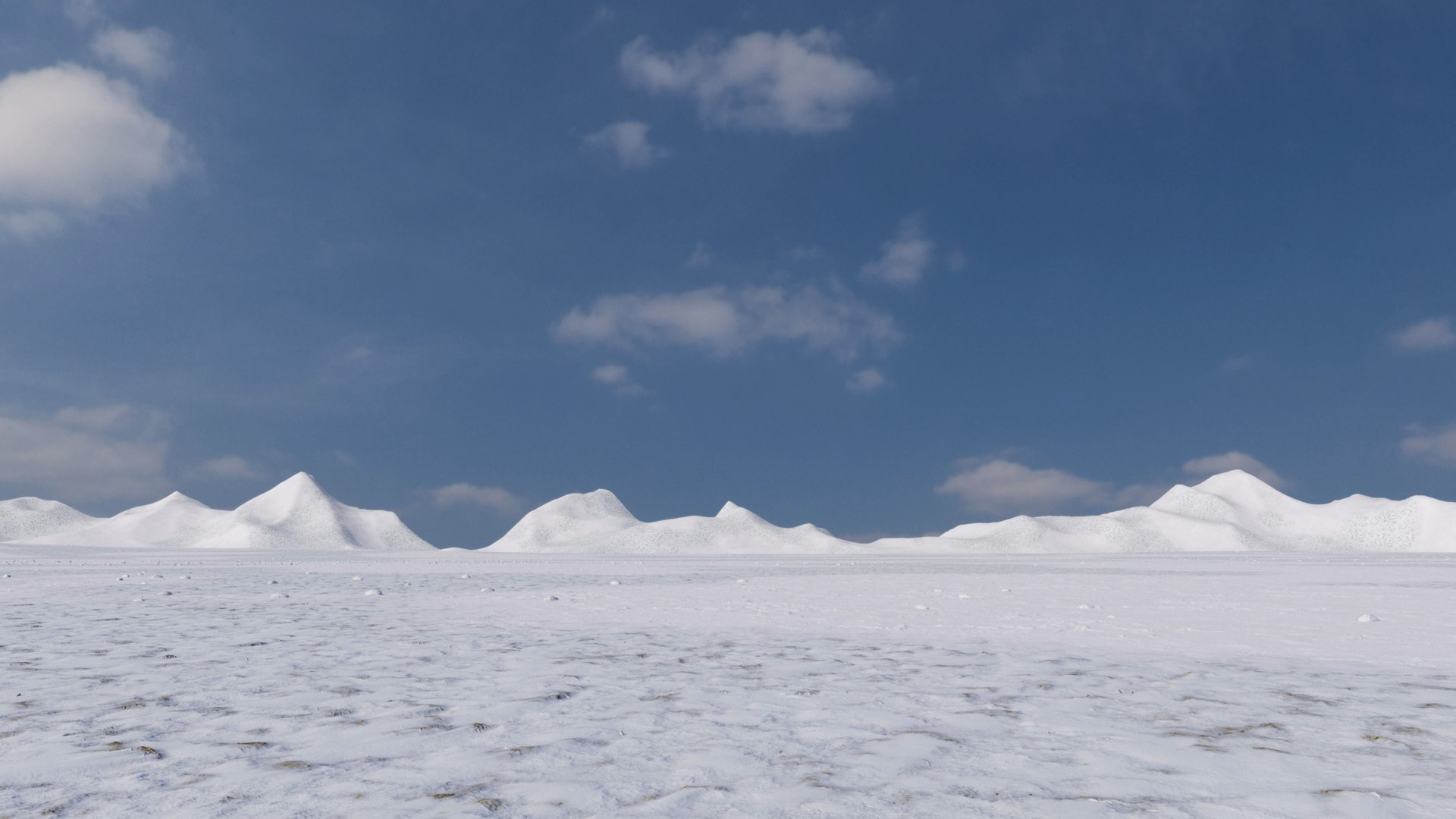 3D Snow Environment - TurboSquid 1811772